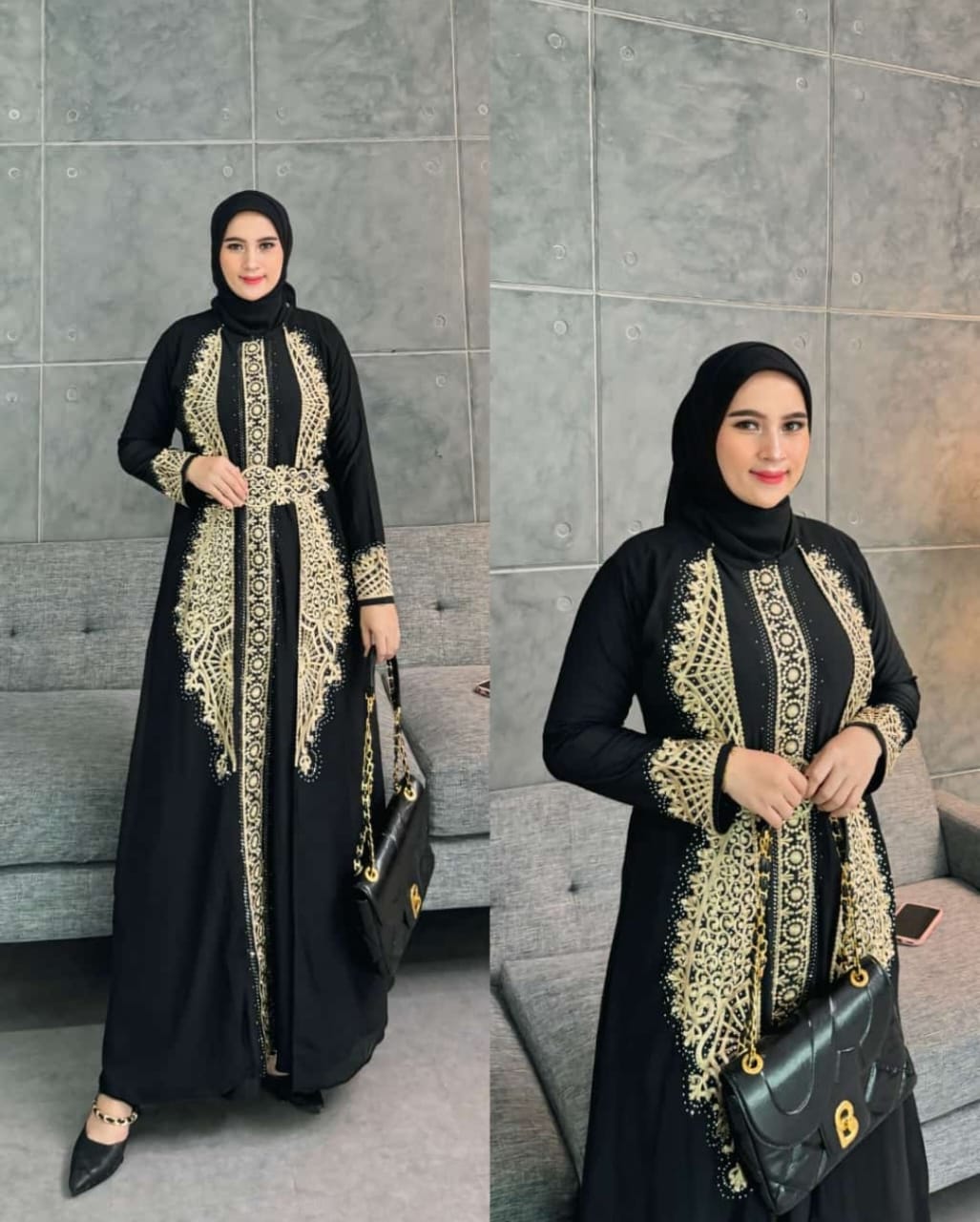 Elegant Long Sleeve Islamic Dress - PT. Ruby Trade Solusindo